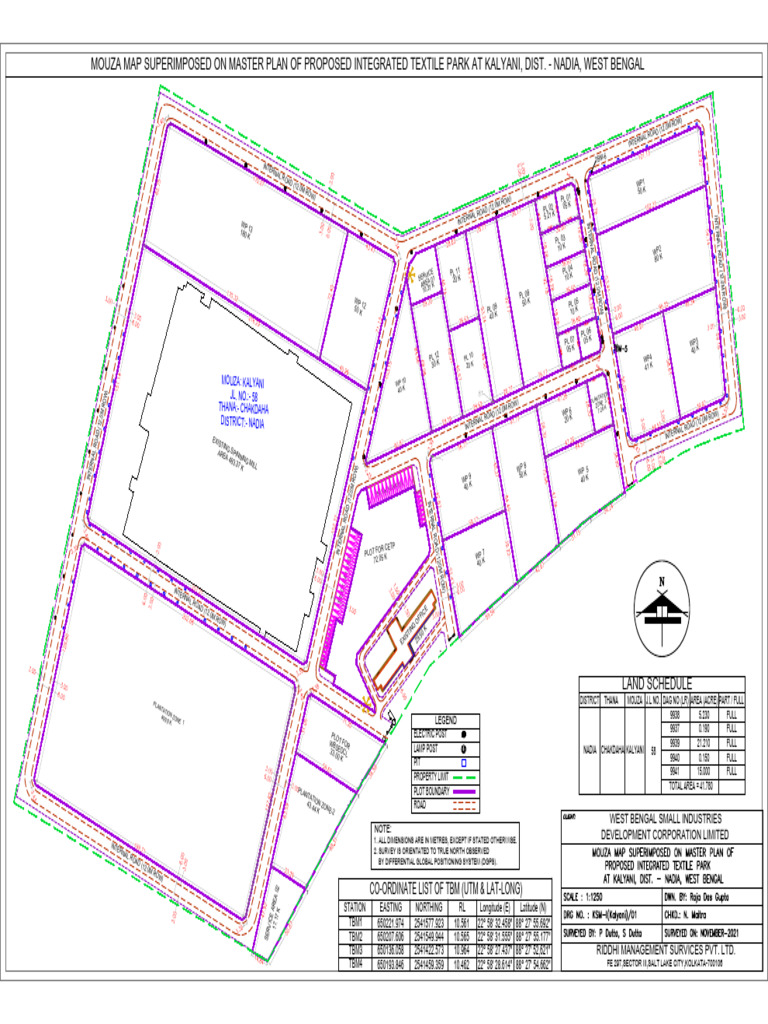 Kalyani TP Master Plan 01-09-2023 | PDF | Global Positioning System ...