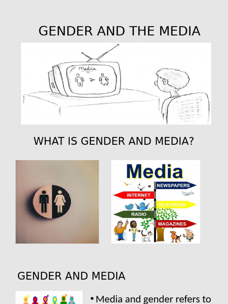 Gender and The Media | PDF | Stereotypes | Gender