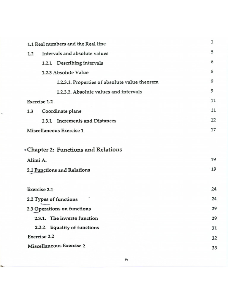 Math 120 (Calculus) Scheme of Work | PDF