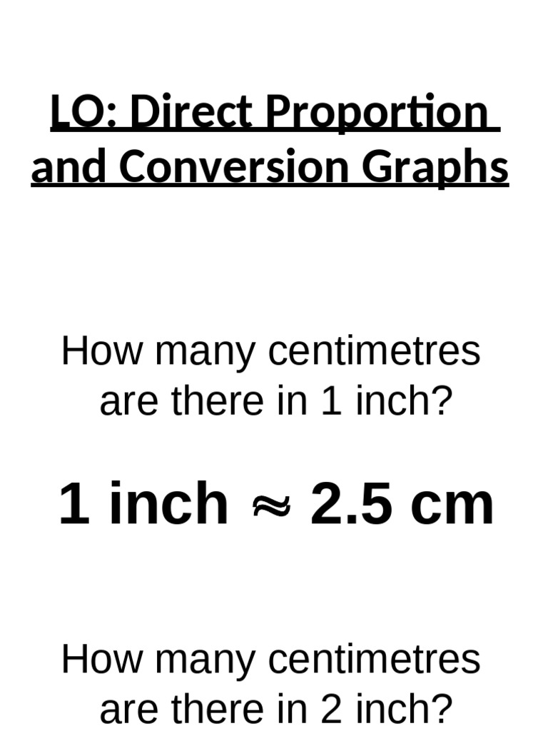 1. Introduction Conversion Graphs | PDF