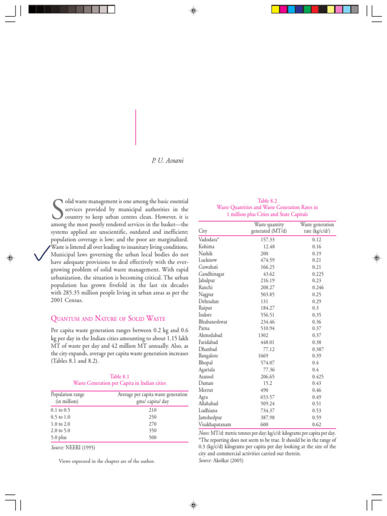 Solid Waste | PDF | Waste Management | Incineration
