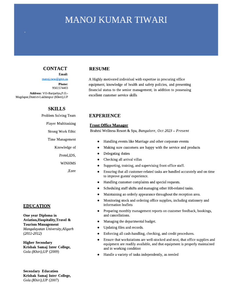 Updated CV | PDF