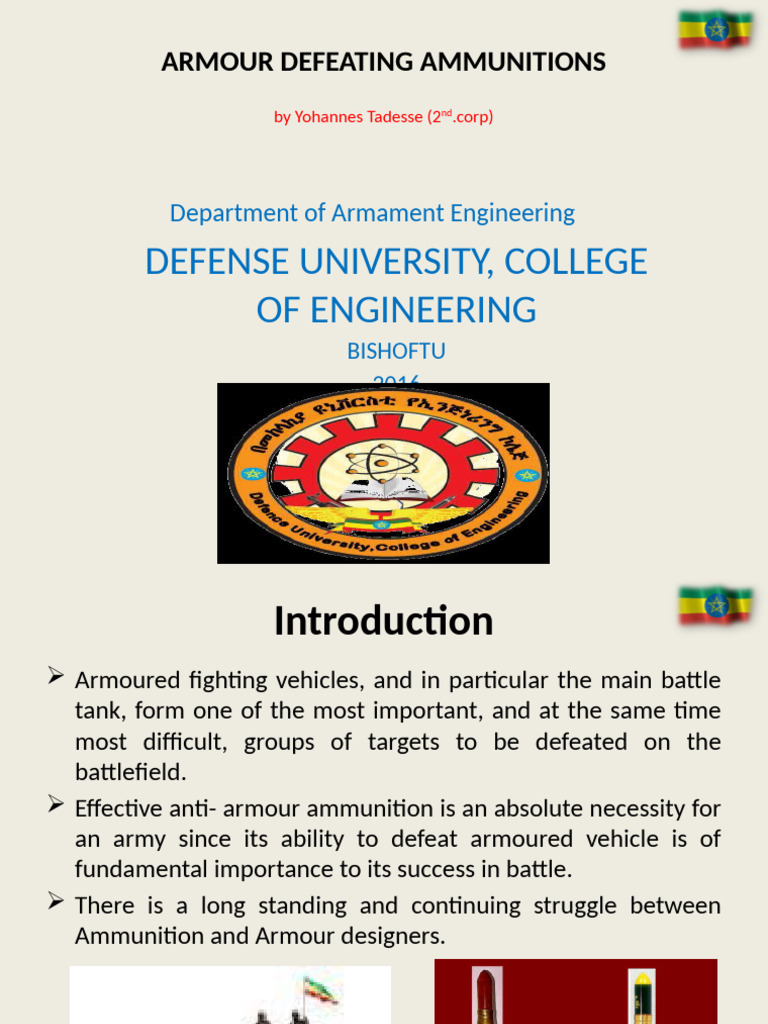 Effective Anti-Armor Ammunition Techniques | PDF | Tanks | Warfare