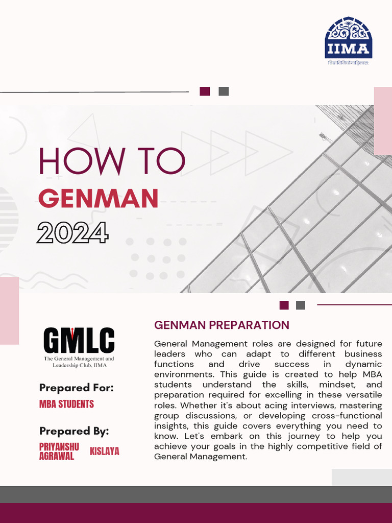 MBA Guide to General Management Success | PDF | Leadership | Thought