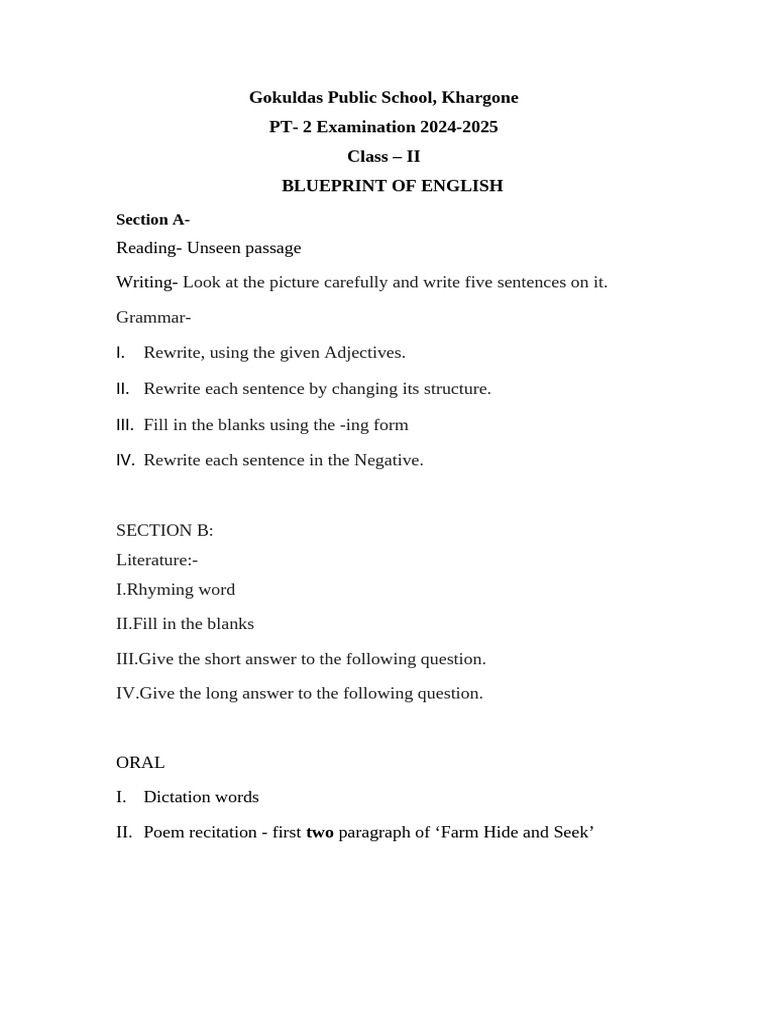 BP Class 2 PT2 | PDF