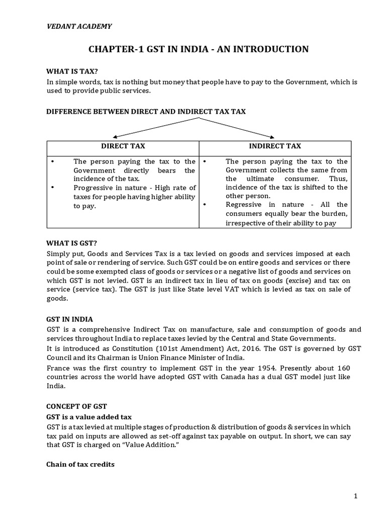 GST Basics for Aspiring Accountants | PDF | Value Added Tax | Taxes
