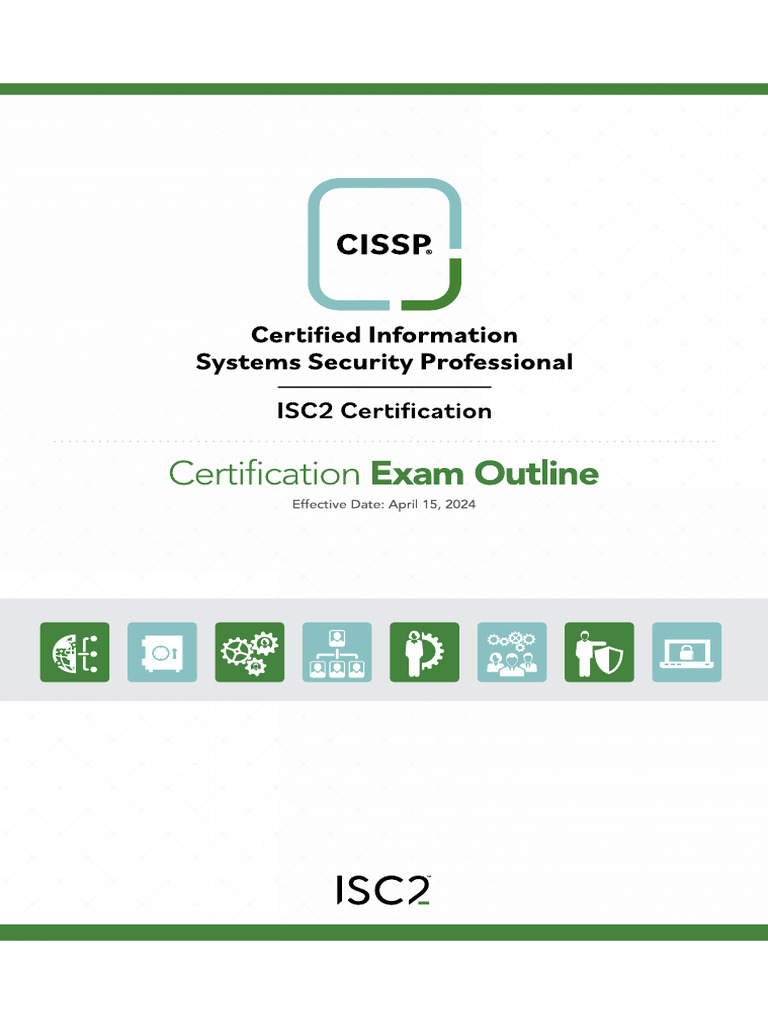 CISSP-Exam-Outline-April-2024-English | PDF