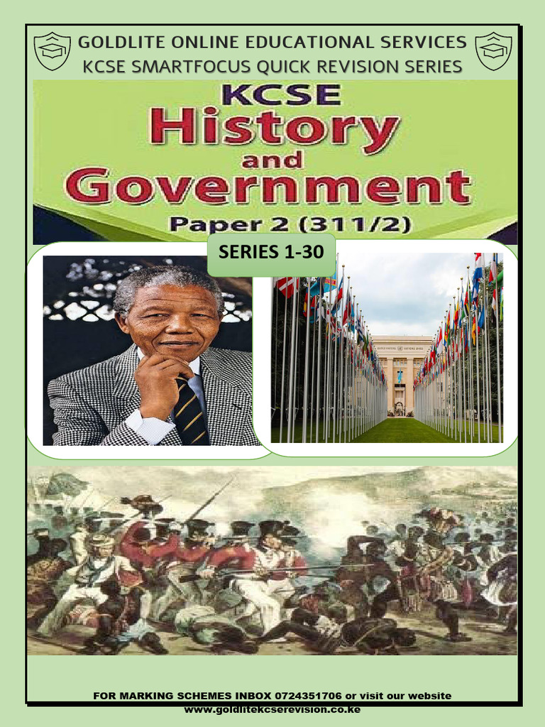 Hist Pp2 Quick Revision Series 2025n | PDF | Africa | Democratic Republic Of The Congo