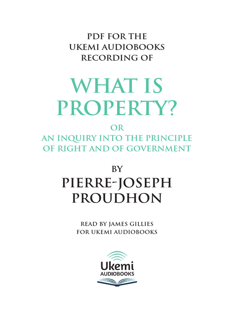 What Is Property | PDF | Property