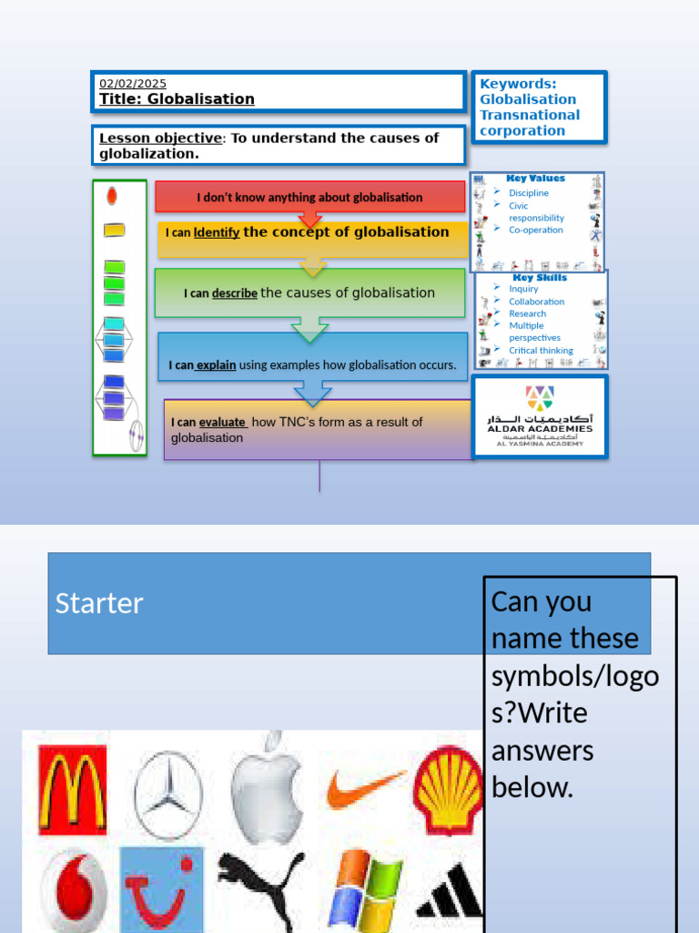 L2 - Causes of Globalisation | PDF | Globalization | Multinational Corporation