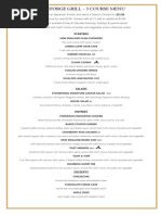 Billy G's Menu and Prices 2025 | PDF
