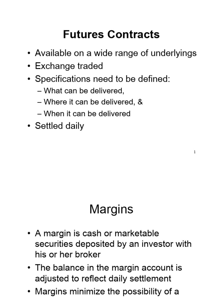 Futures Trading Essentials | PDF | Margin (Finance) | Futures Contract
