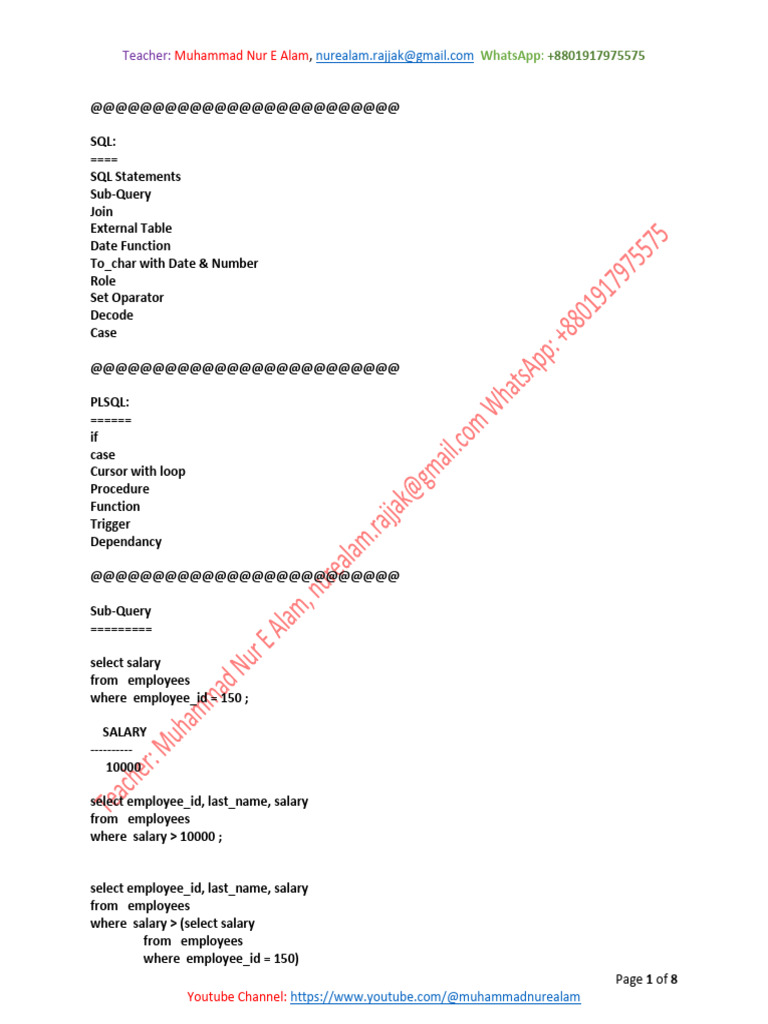 Overview Class 1 From Muhammad Nur E Alam For DDD 60 (22 Jan 2025) | PDF | Computing | Data ...