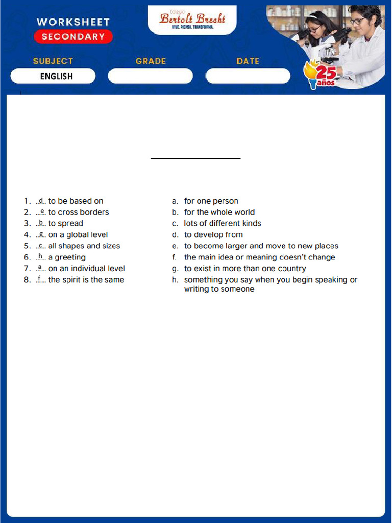 Worksheet ASSESSING LEARNING 4 Bim Week 3 | PDF