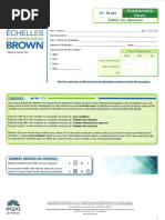 Grille de Cotation Conners Parents R | PDF