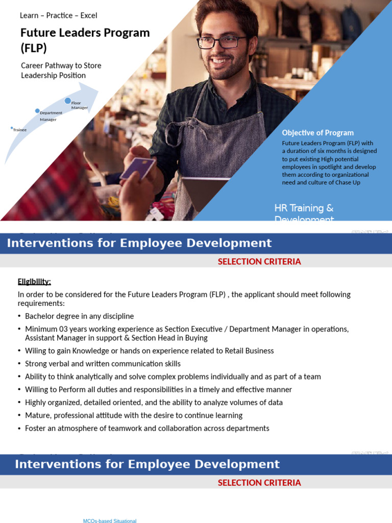Management Trainee Program Proposal | PDF | Supply Chain Management ...