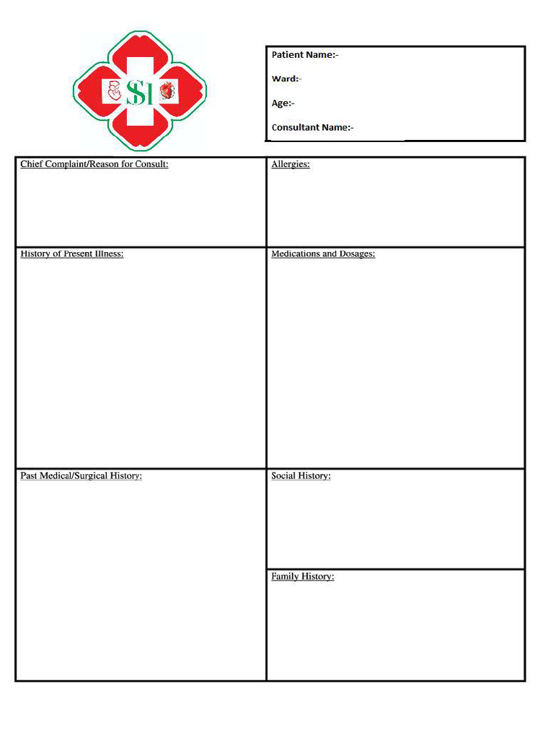 Examination Chart | PDF