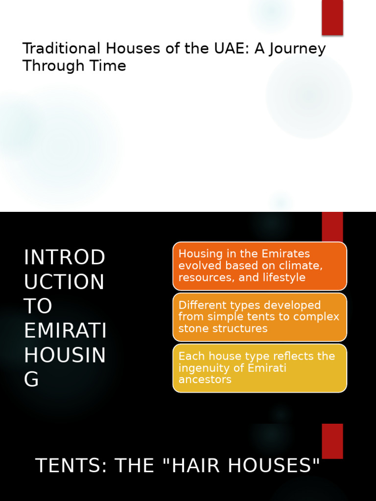 Traditional Emirati Houses Explained | PDF | United Arab Emirates