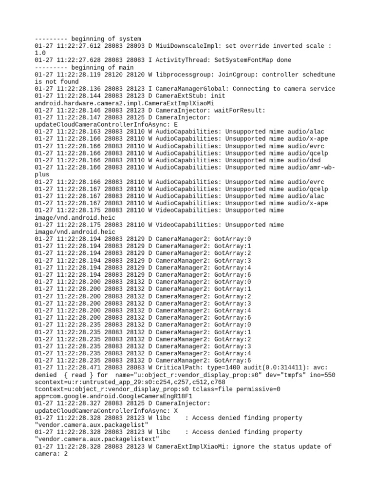 Logcat 1737962548064 | PDF | Software | Computer Science