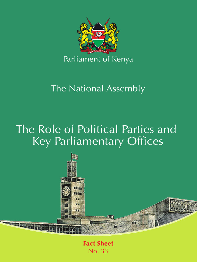 Role of Political Parties in Kenya's Parliament | PDF | United States ...