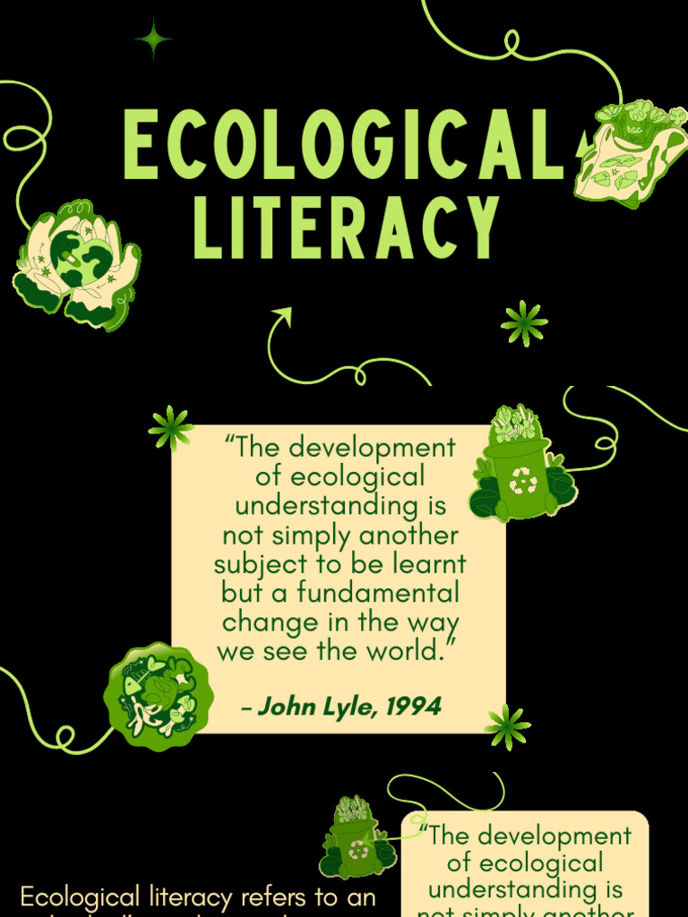 Ecological Literacy | PDF | Sustainability | Ecology