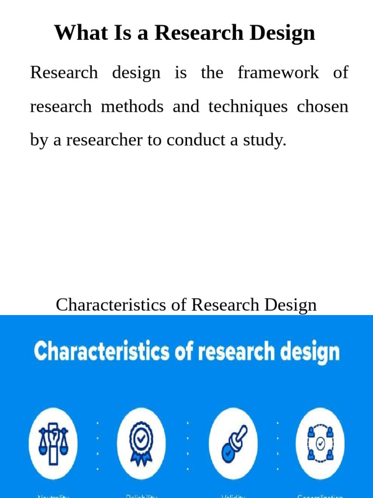What Is a Research Design | PDF | Methodology | Sampling (Statistics)