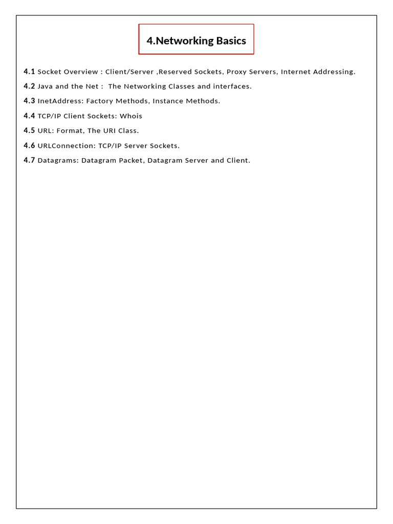 4 th ajp | PDF | Network Socket | I Pv6