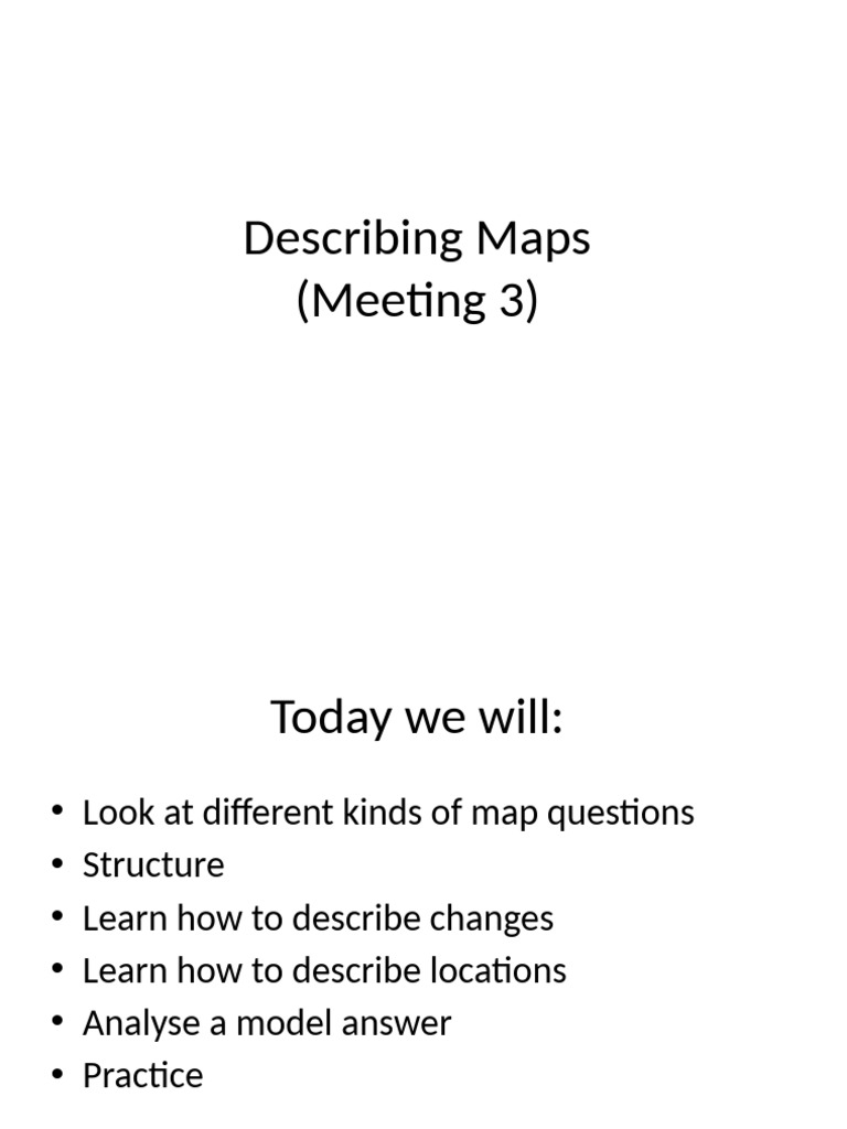 Describingmaps Meeting 3 | PDF | Language Mechanics | Linguistic Morphology