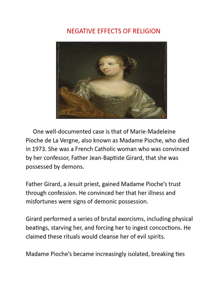 Negative Impacts of Religious Abuse | PDF