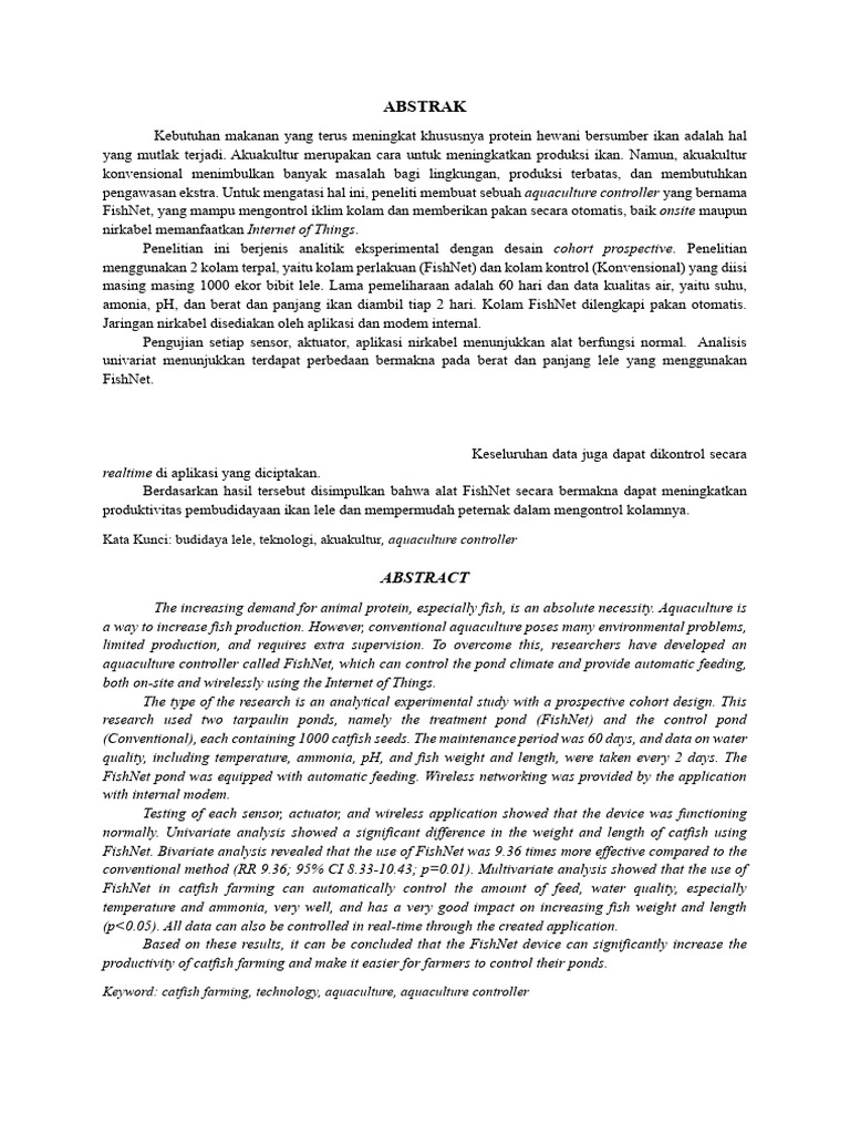 Abstrak Penelitian | PDF