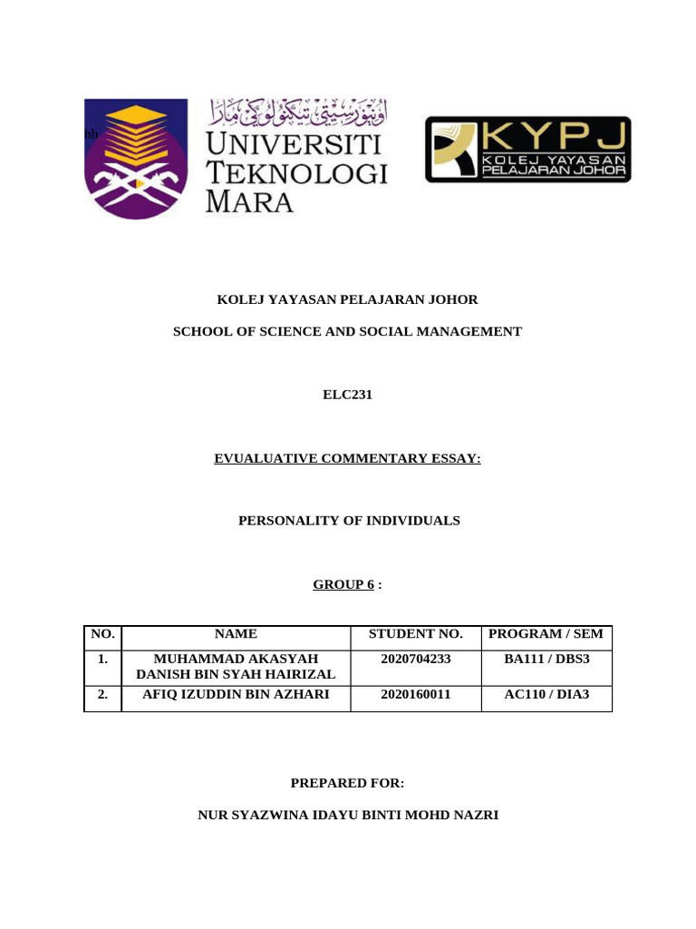 DBS3 Muhammad Akasyah Danish (Group6) | PDF | Emotions | Cognitive Science