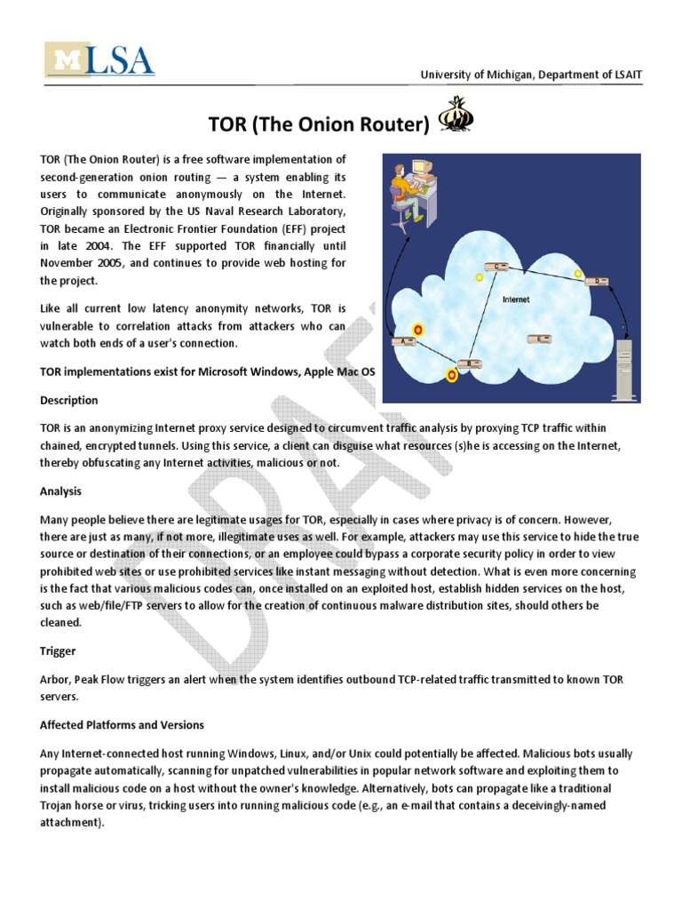 TOR Routing Info Mat Ion | PDF | Tor (Anonymity Network) | Proxy Server