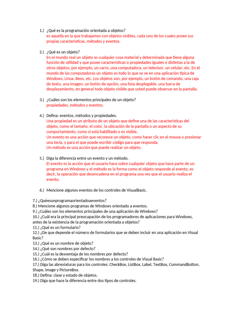 ficha mixta | PDF | Objeto (informática) | Botón (Computación)