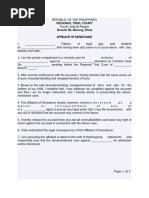 20140922-FORMS-Declaration of Pendency or Non Pendency of Case | PDF ...