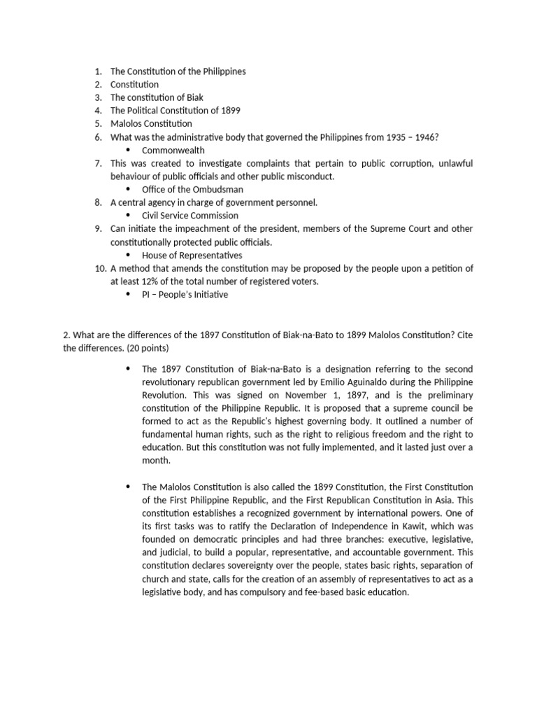 CONSTITUTION | PDF | Legislature | Constitution