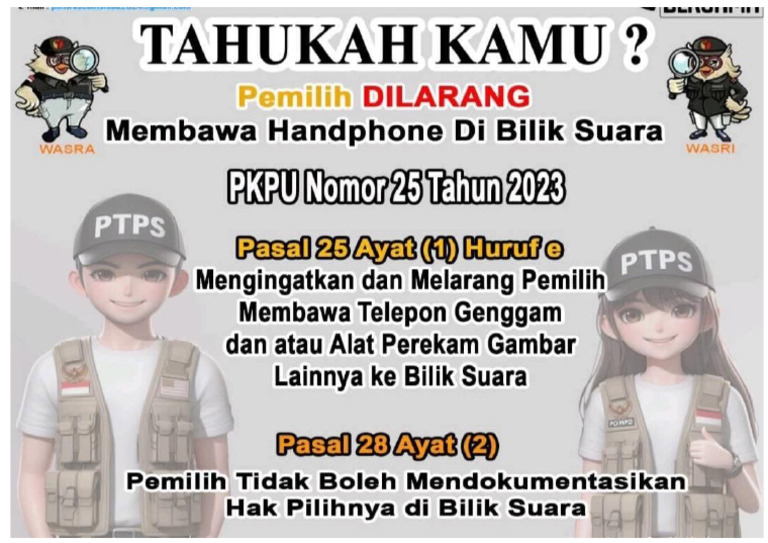 Poster Himbauan Idlarang Bawa HP | PDF