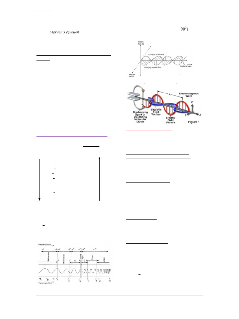 Understanding Electromagnetic Waves | PDF | Electromagnetic Radiation ...