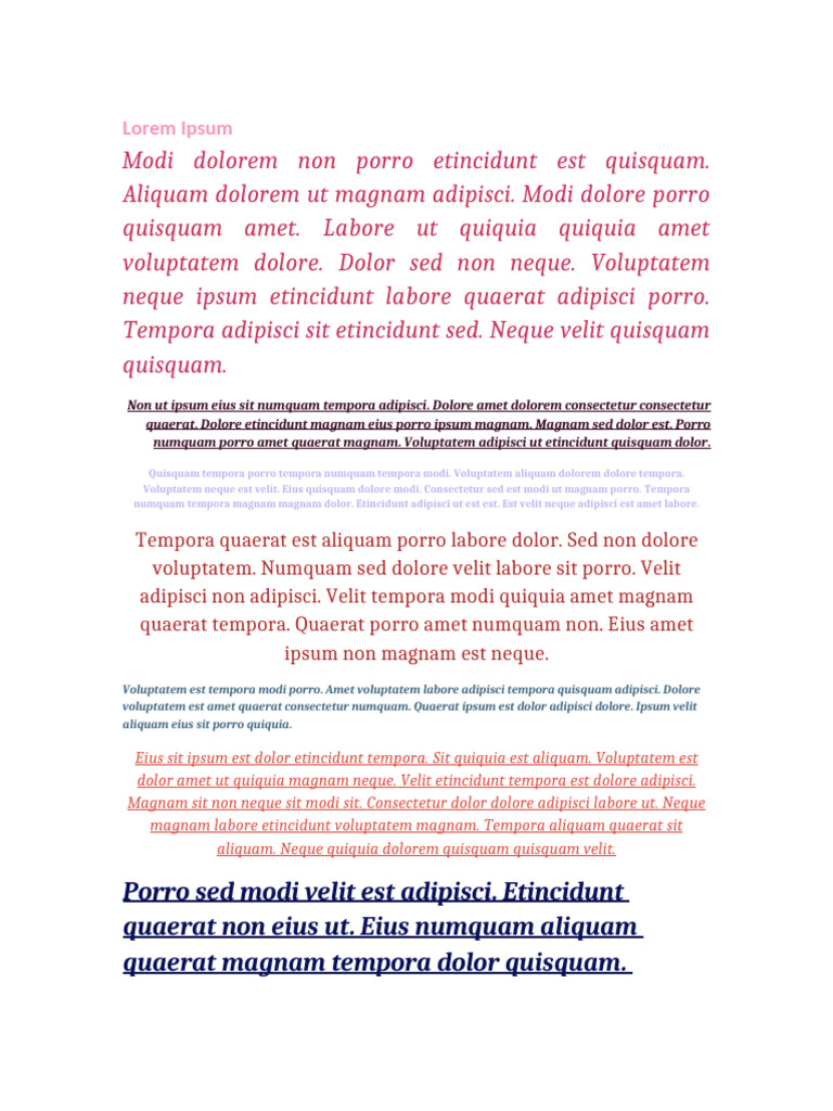 Lorem Ipsum | PDF