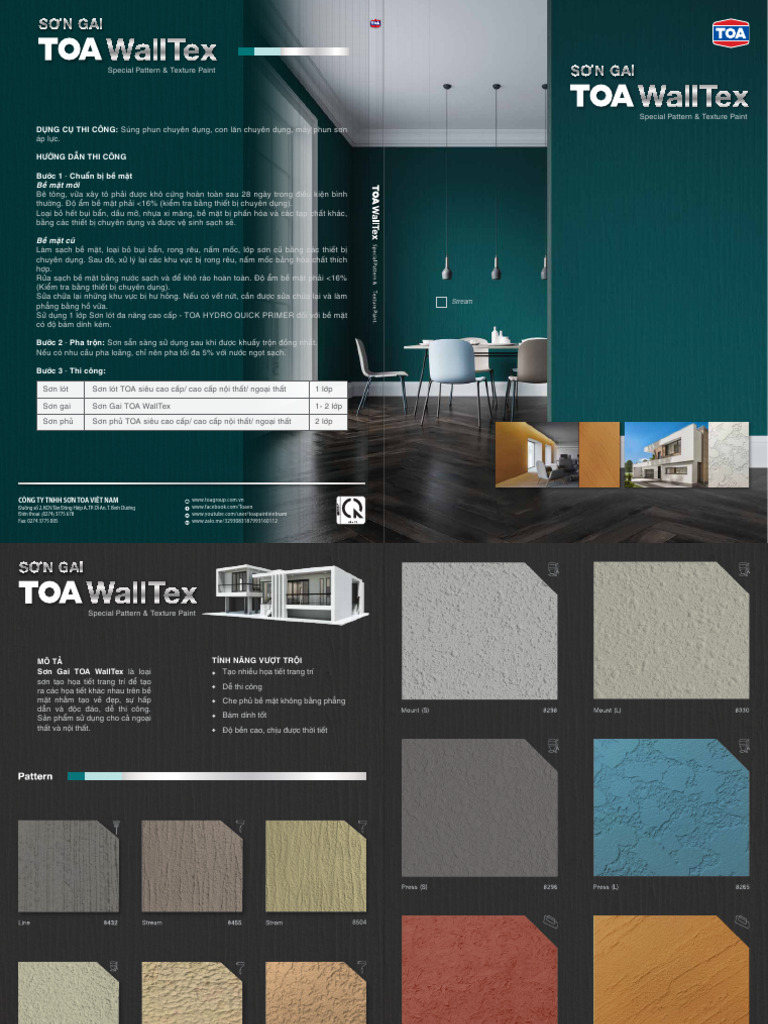 TOA-WALLTEX-CATALOGUE | PDF