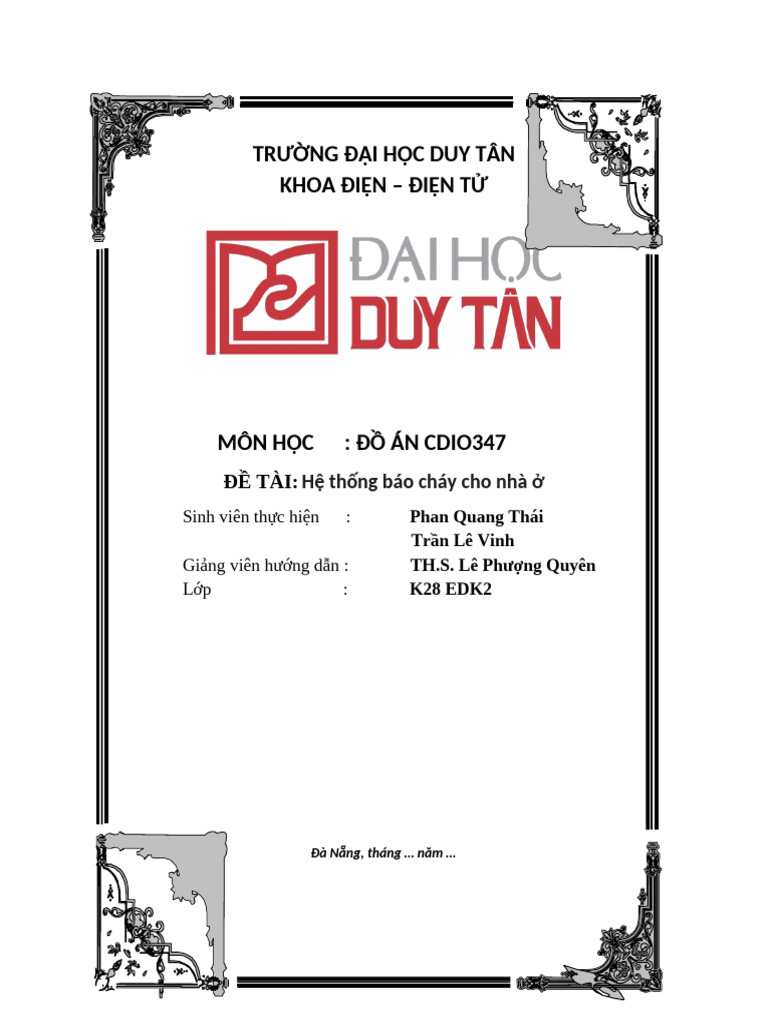 Bao Cao Do An | PDF