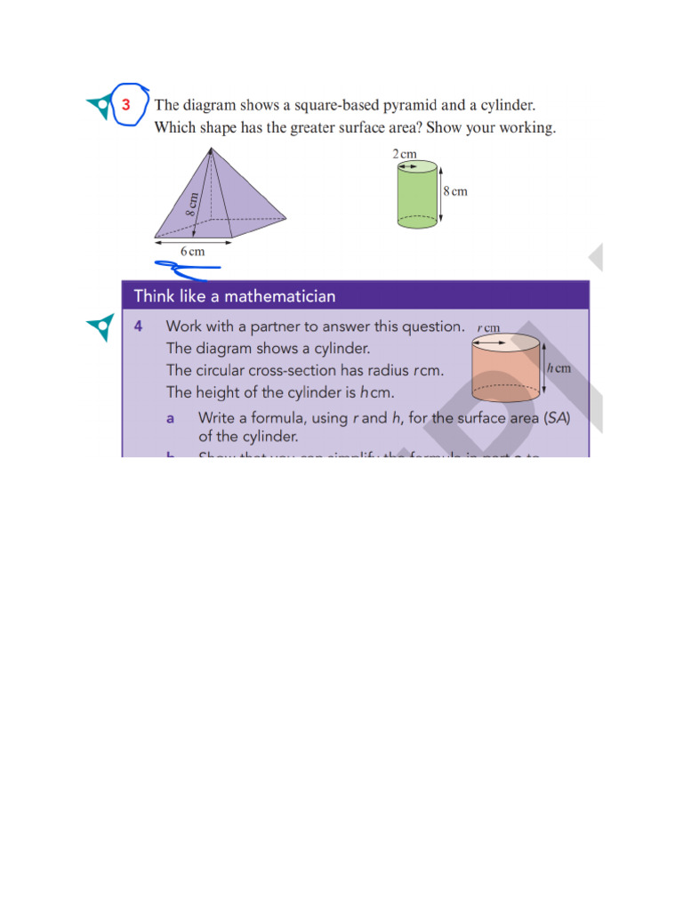 Pyramid Surface Area | PDF