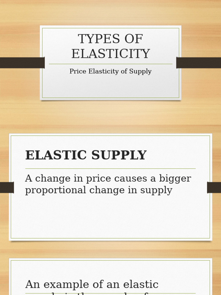 Understanding Price Elasticity of Supply | PDF | Elasticity (Economics ...