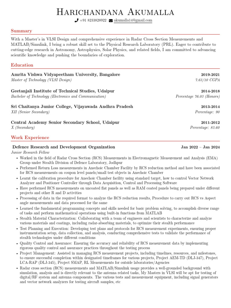 Harichandana CV | PDF | Matlab