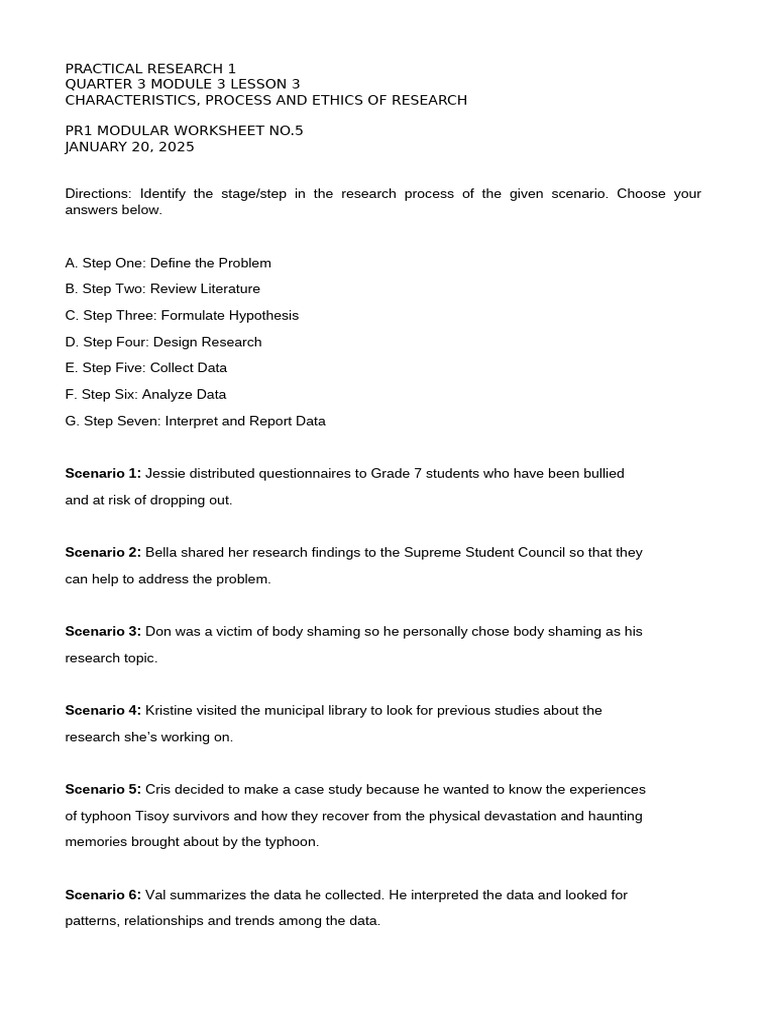Pr1modular Activity 5 Jan.202025 | PDF