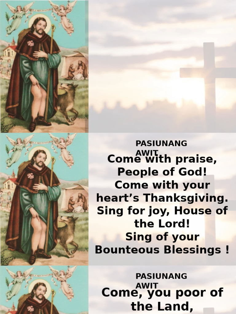 Monthly Mass Order | PDF