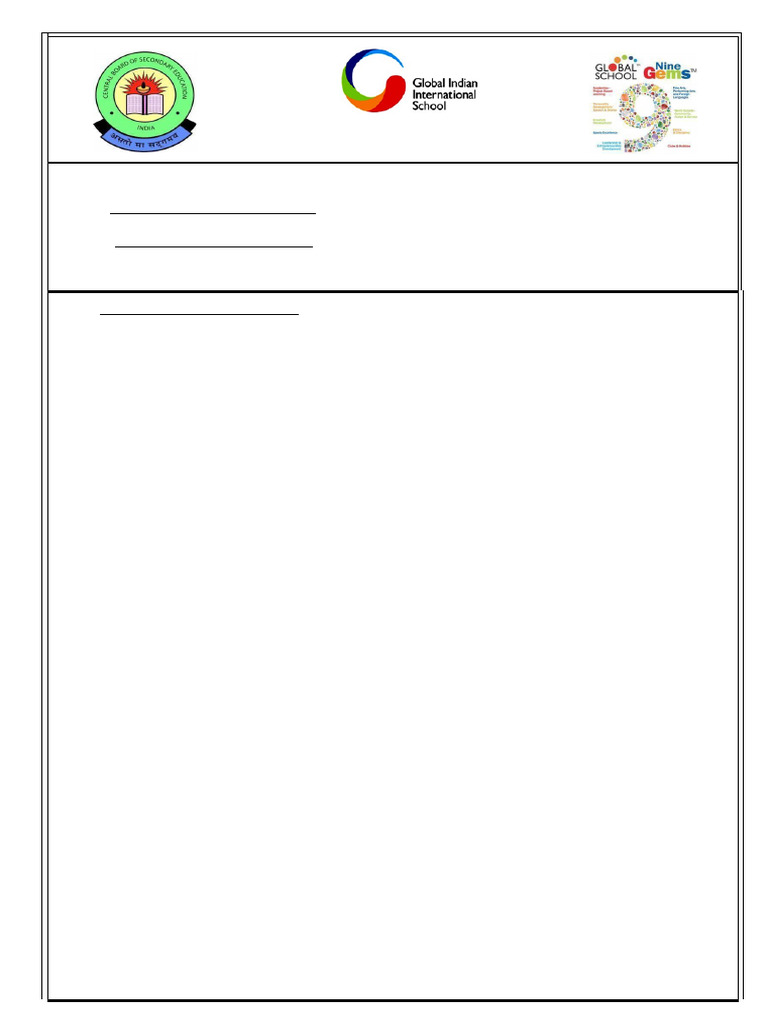 Chemistry RWS Chapter Class 9 | PDF | Proton | Atoms