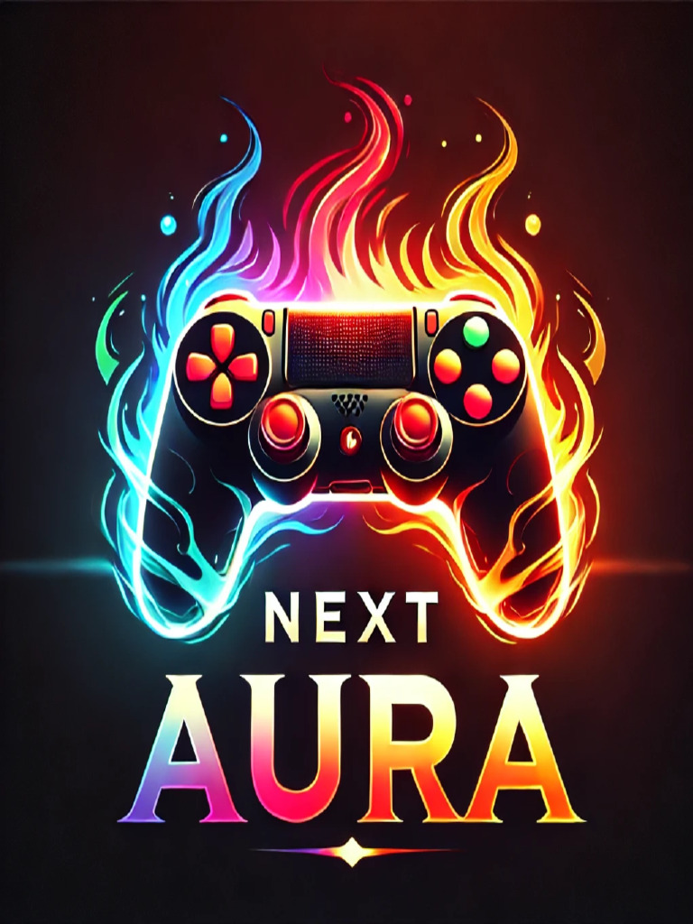 DALL·E 2025-02-02 14.49.29 - A futuristic gaming logo featuring a sleek gaming controller with a ...