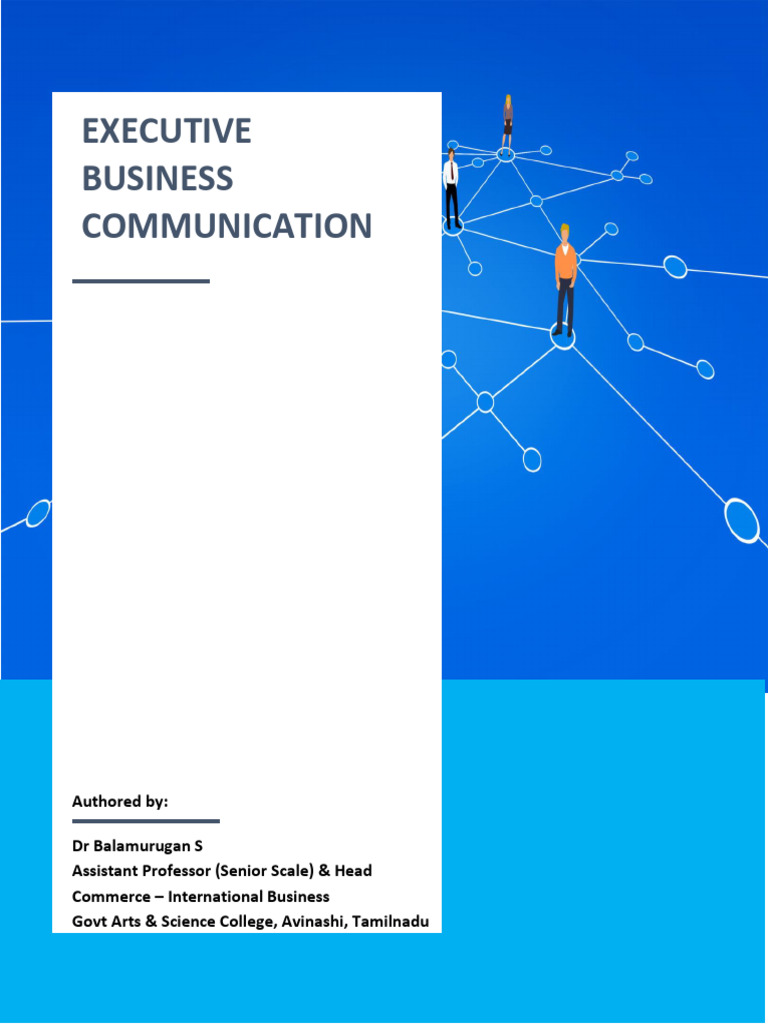 398-Executive Business Communication-Executive Business Communication ...