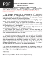 Emcee Script Barrio Fiesta | PDF | Lifestyle