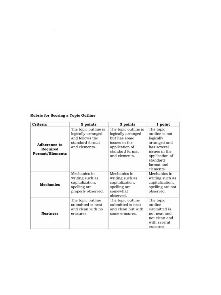 Outlining Summarizing Activities | PDF